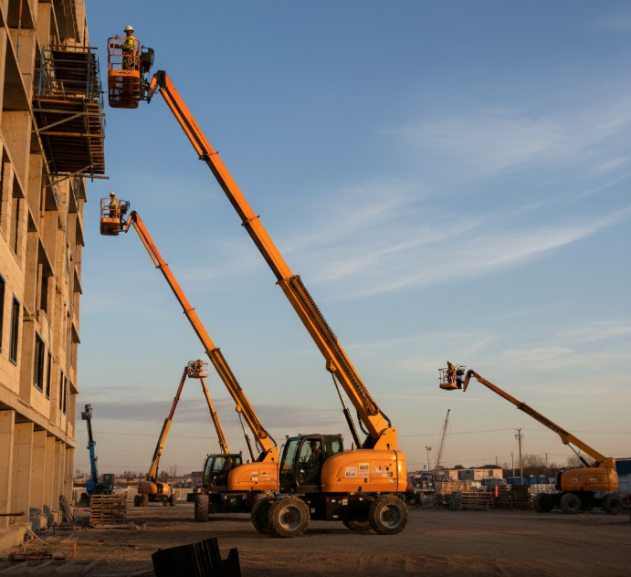 Boom Lifts (Man Lift) – Equipped Rentals
